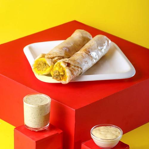 Beef Dhaga Kabab Cheese Roll | Kababjees Express
