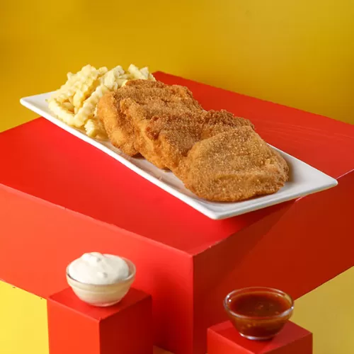 Fish & Chips With Al-Baik sauce(2 PCS) | Kababjees Express