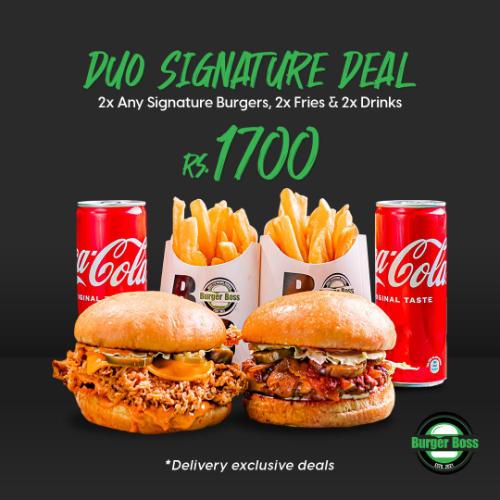 Duo Signature Deal | Burger Boss