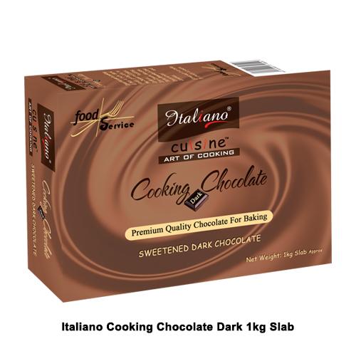 Italiano Cooking Chocolate Dark 1kg | Italiano Spices