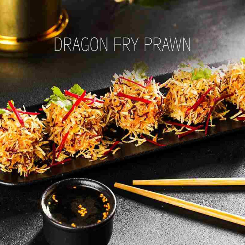 Dragon Fire Prawns | Golden Bowl