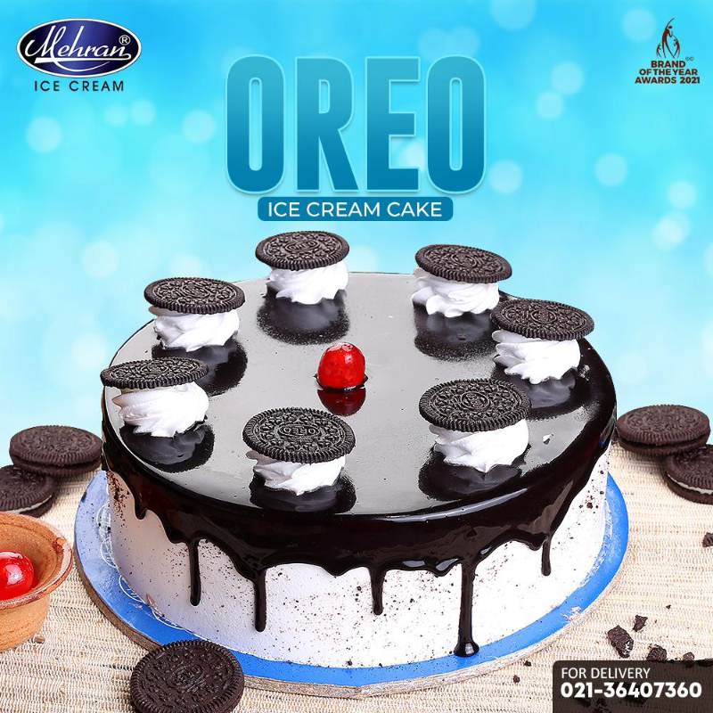 Oreo – Smooth & Creamy Mehran Icecream