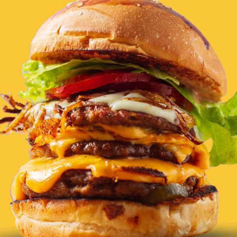 Triple Beef Burger | Chillee'z