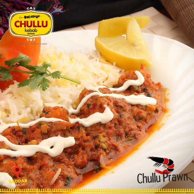 Order Chullu Prawn Online | Chullu Kabab Sistani