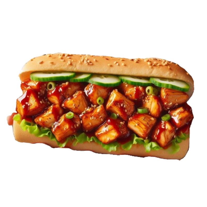 BBQ CHICKEN SUB | Subs & Salads