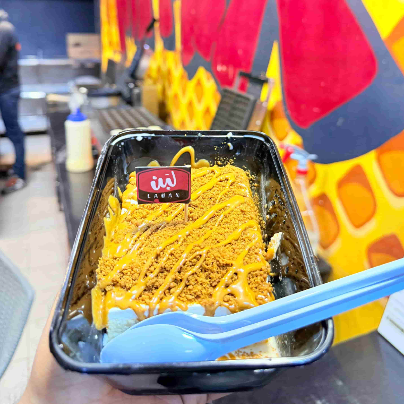 Laban Lotus Dessert | Wafflix
