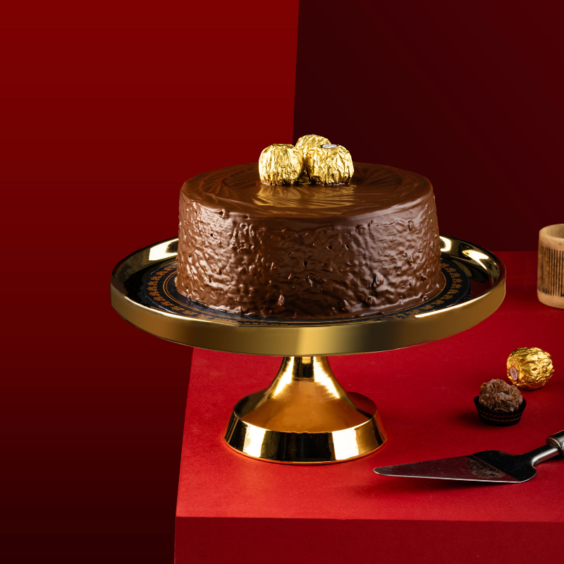 Order Chocolate Ferreo Rocher Cake Online | Rehmat-e-Shereen