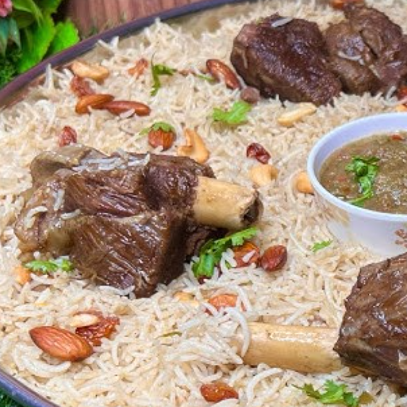 Mutton With Mandi Rice | Lal Qila