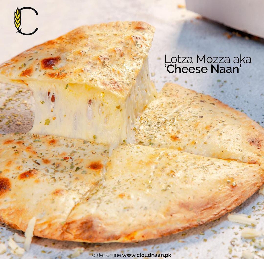 Lotza Mozza (AKA Cheese Naan) | Cloud Naan