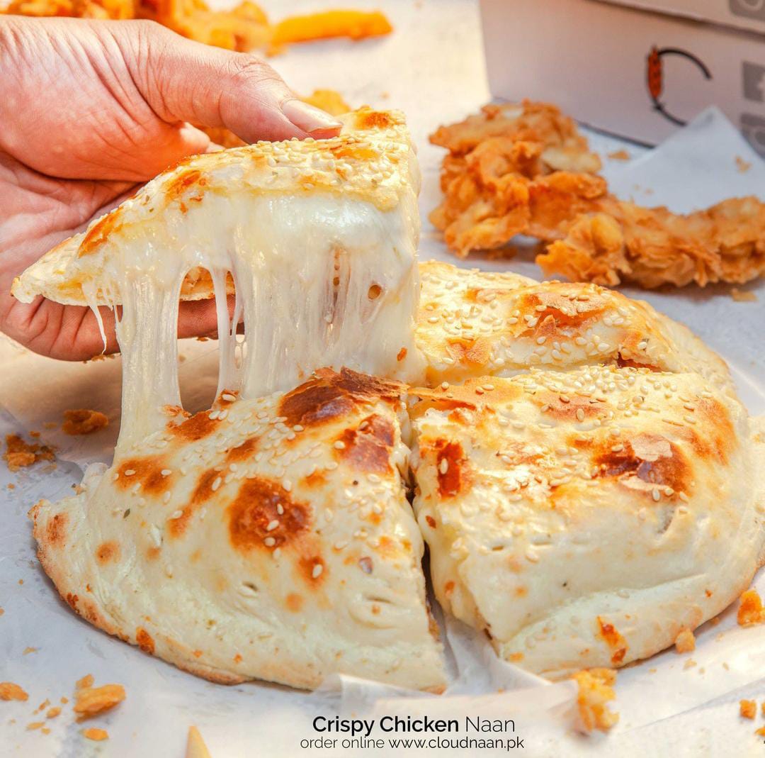 Crispy Chicken Naan | Cloud Naan