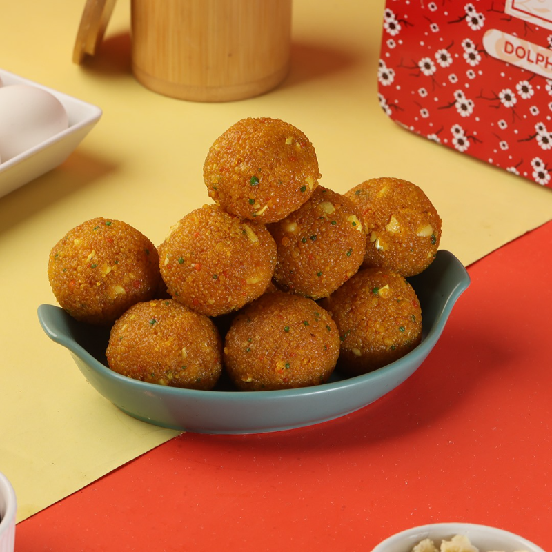 Moti Choor Laddu | Dolphin Bakers and Sweets