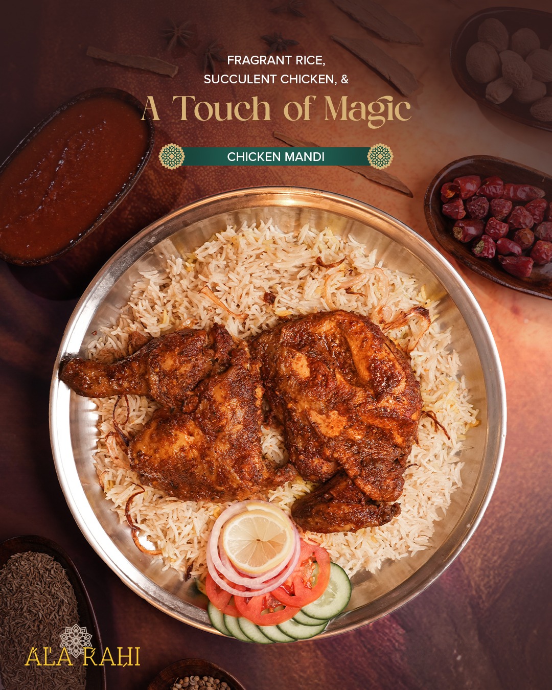 Chicken Mandi (Half chicken) | Alarahi