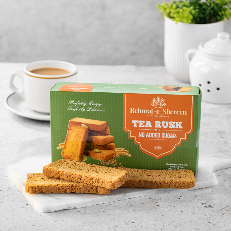Order Tea Rusk (No added Sugar) Online | Rehmat-e-Shereen