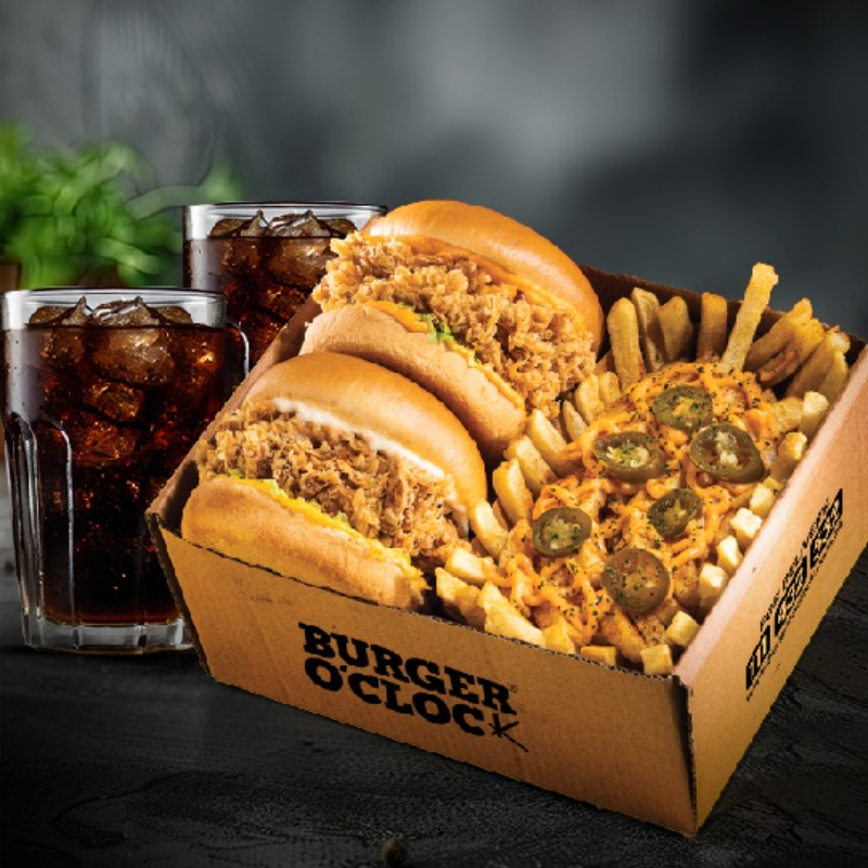 Order Value Meal box Online | Burger O' Clock