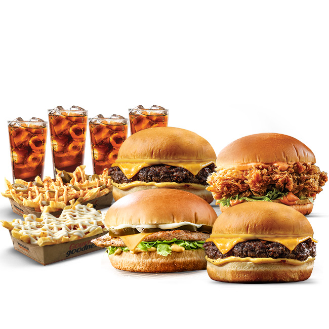 Order Family Combo Meal 2 Online | Burger O' Clock
