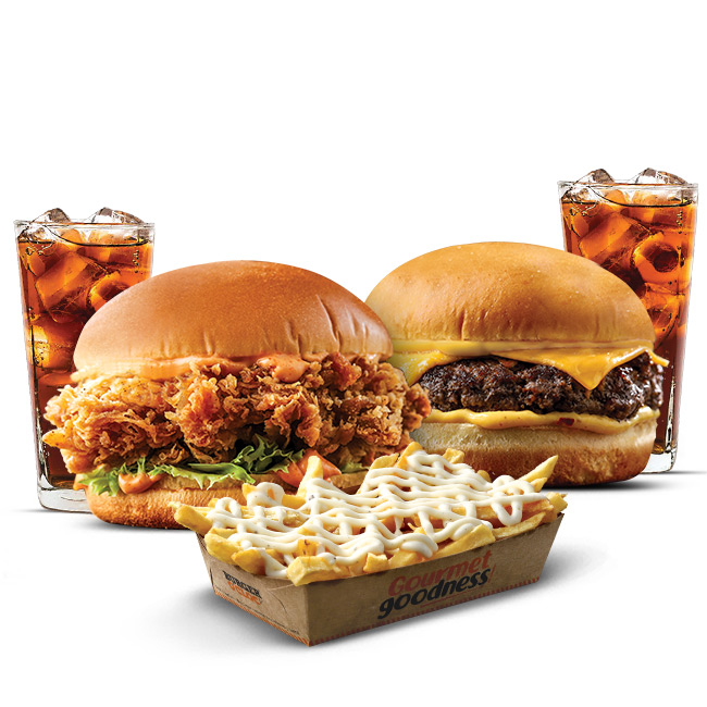 Order Family Combo Meal 1 Online | Burger O' Clock