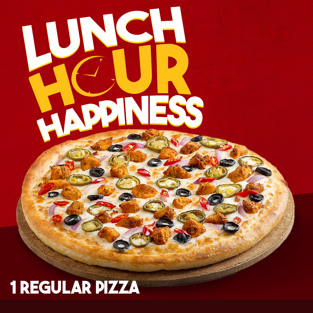 Order Regular Pizza Lunch Deal Online | Premium Lunch Deals Near You!