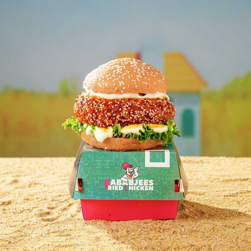 Original Korean Burger | Kababjees Fried Chicken