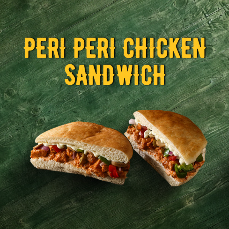 Peri Peri Chicken Sandwich | Caesar's Pizza