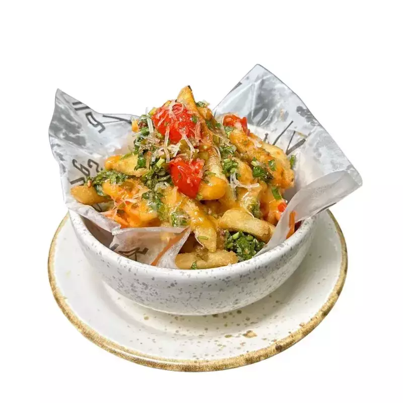 Order Loaded Sriracha Fries Online | APPETIZERS,POPULAR ITEMS Café ...