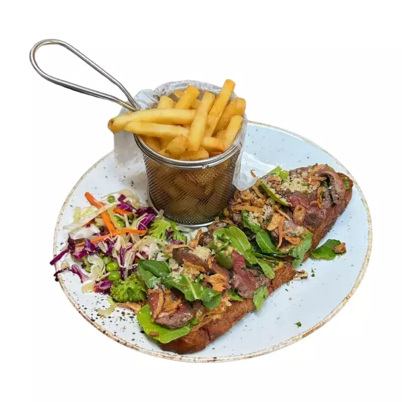 Order Truffle Roast Beef Open-Face Sandwich Online | SANDWICHES Café ...