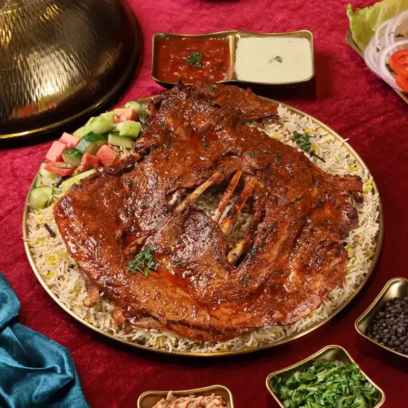 Mutton Ribs Mandi | Mandi House