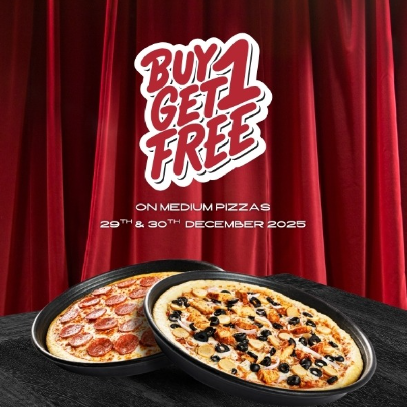 Buy 1 Get 1 Free Medium Pizza | NY 212 Pizza