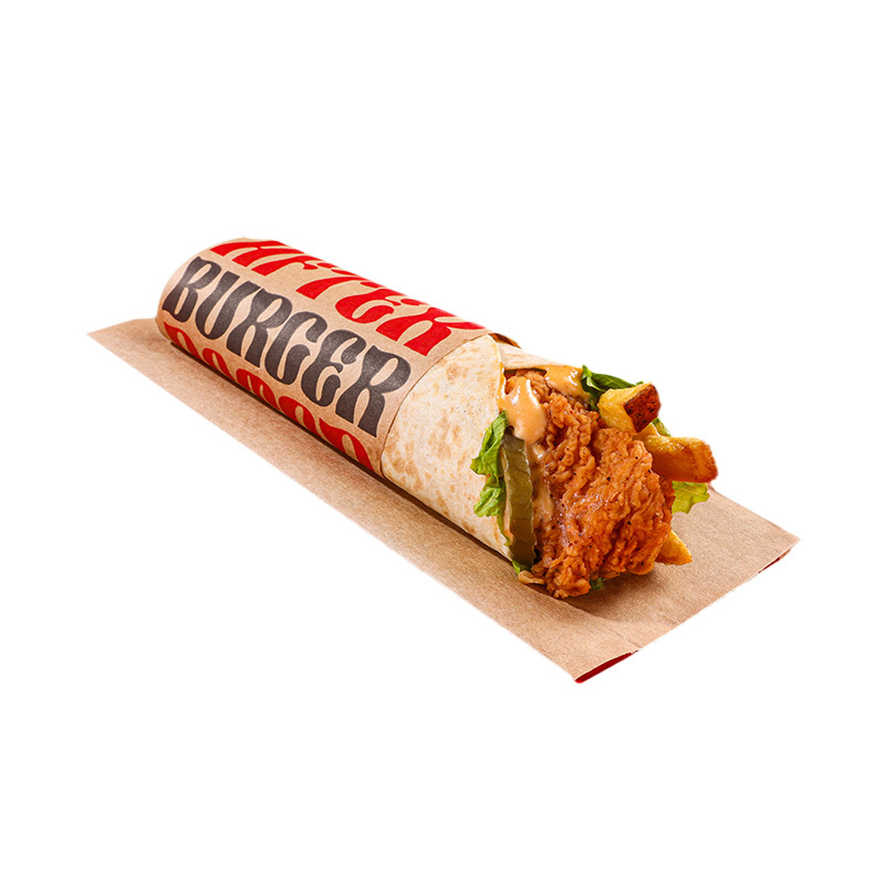 Fire House Wrap | Burger Lab
